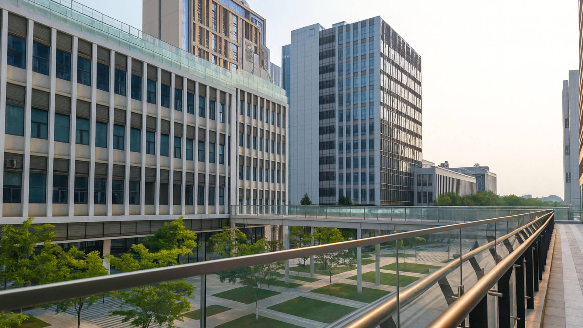 Modern Dome Structure Walk – China 4K