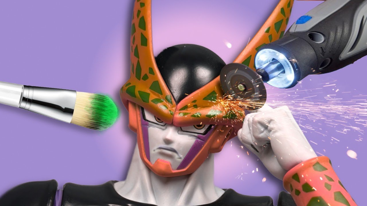 I Made a Perfect Cell Max What-If Custom Figure — New Spots, Tail, and ...