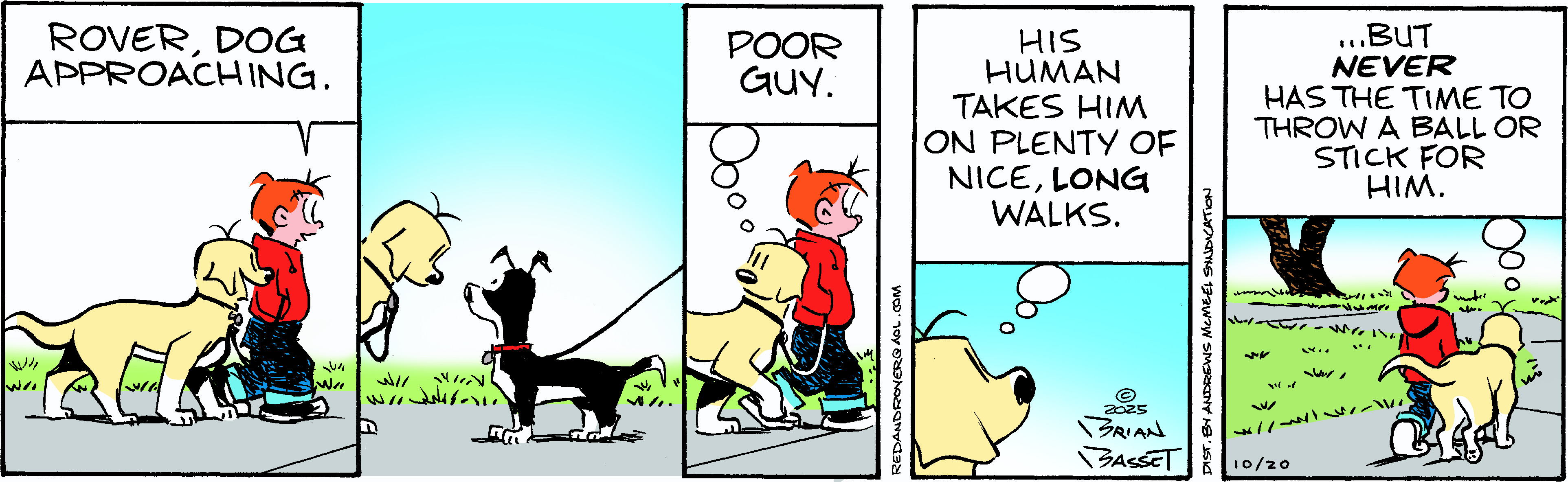 Red and Rover by Brian Basset