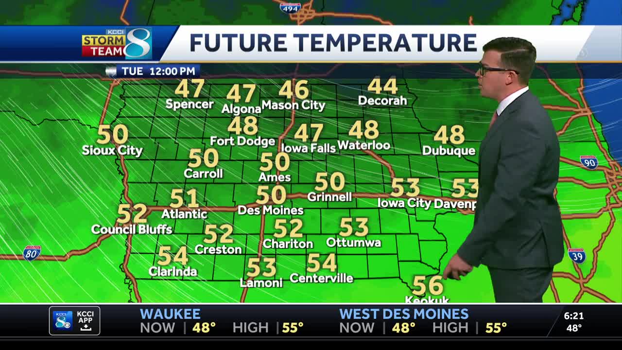 Iowa weather: Very strong winds today bring chilly mornings for the ...