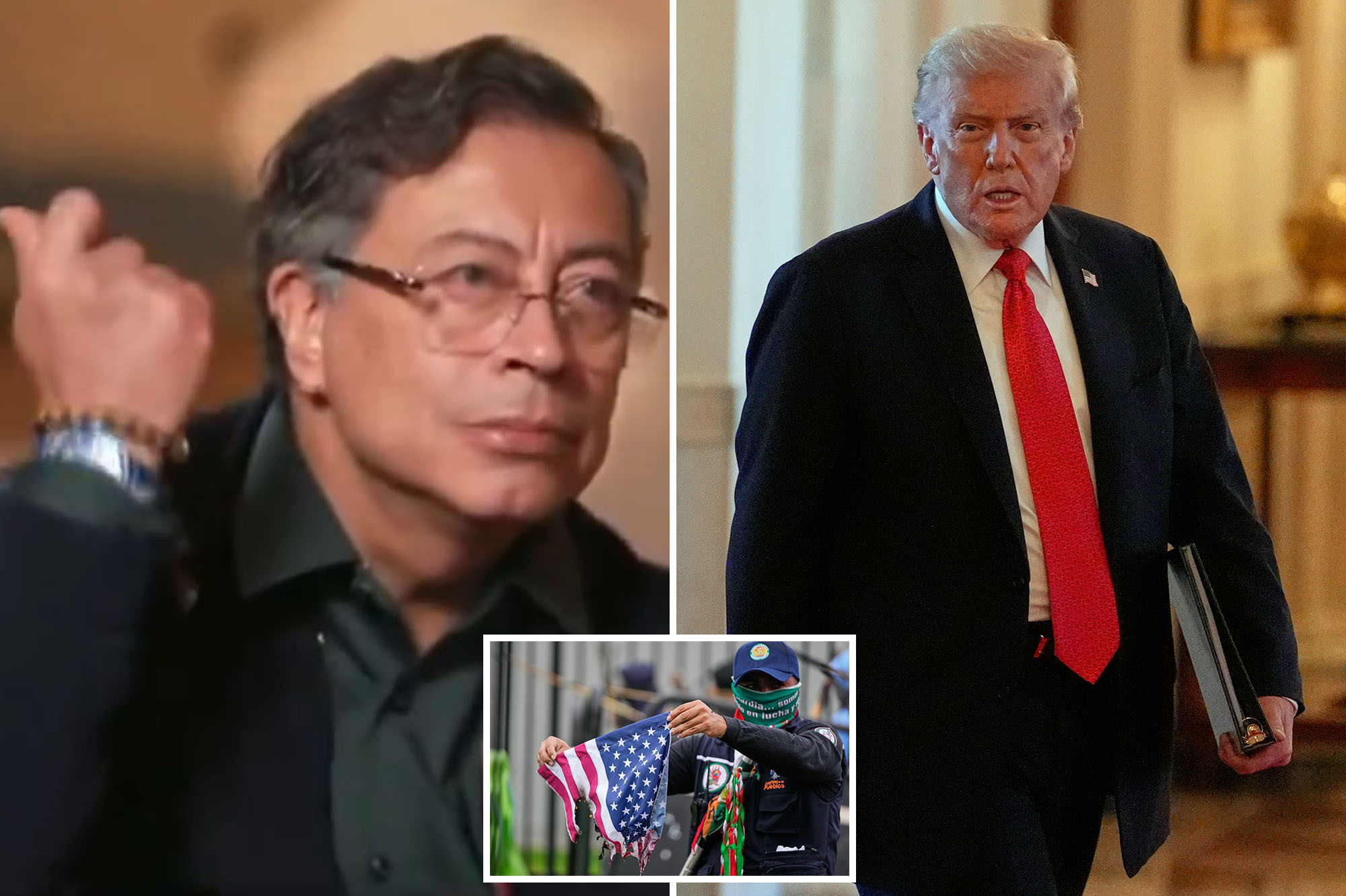 Colombia’s president muses about getting ‘rid of’ Trump in menacing ...