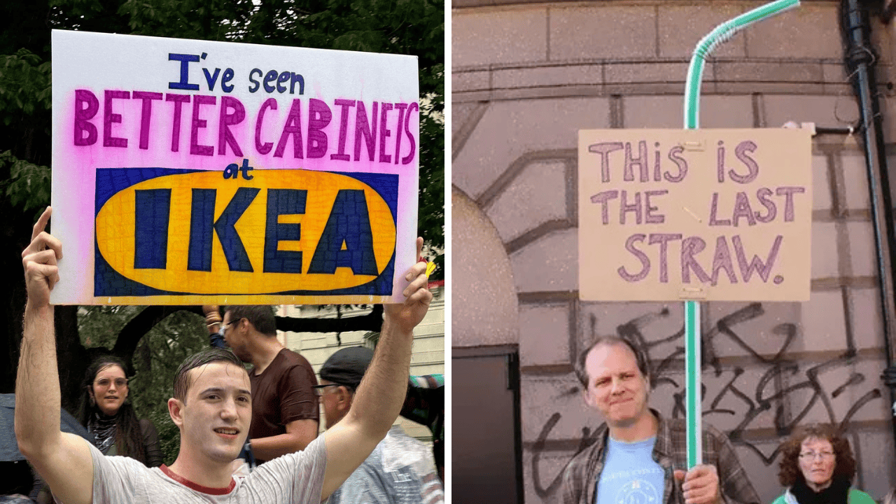 22 Witty Protest Posters That Got the Message Across