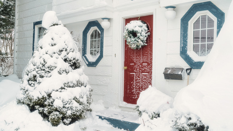 How To Protect Your Wooden Doors From Snow Damage This Winter