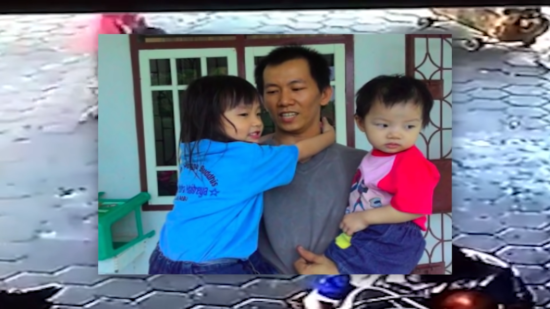 How one father risked his life to save his child in split seconds