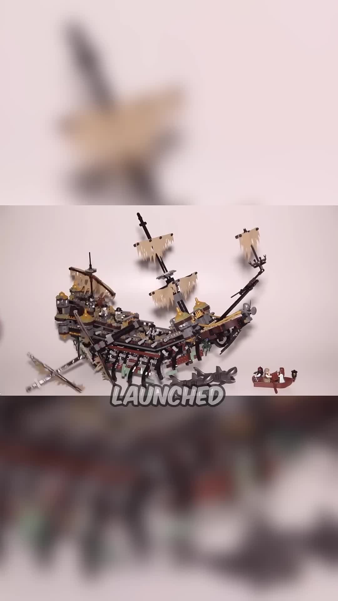 The evolution of Pirates of the Caribbean LEGO ships # ...