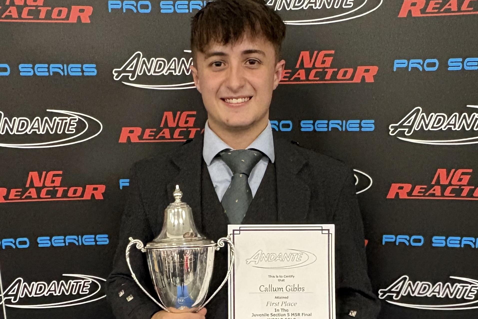 Larbert's 'little drummer boy' Callum grows up to beat competition at ...