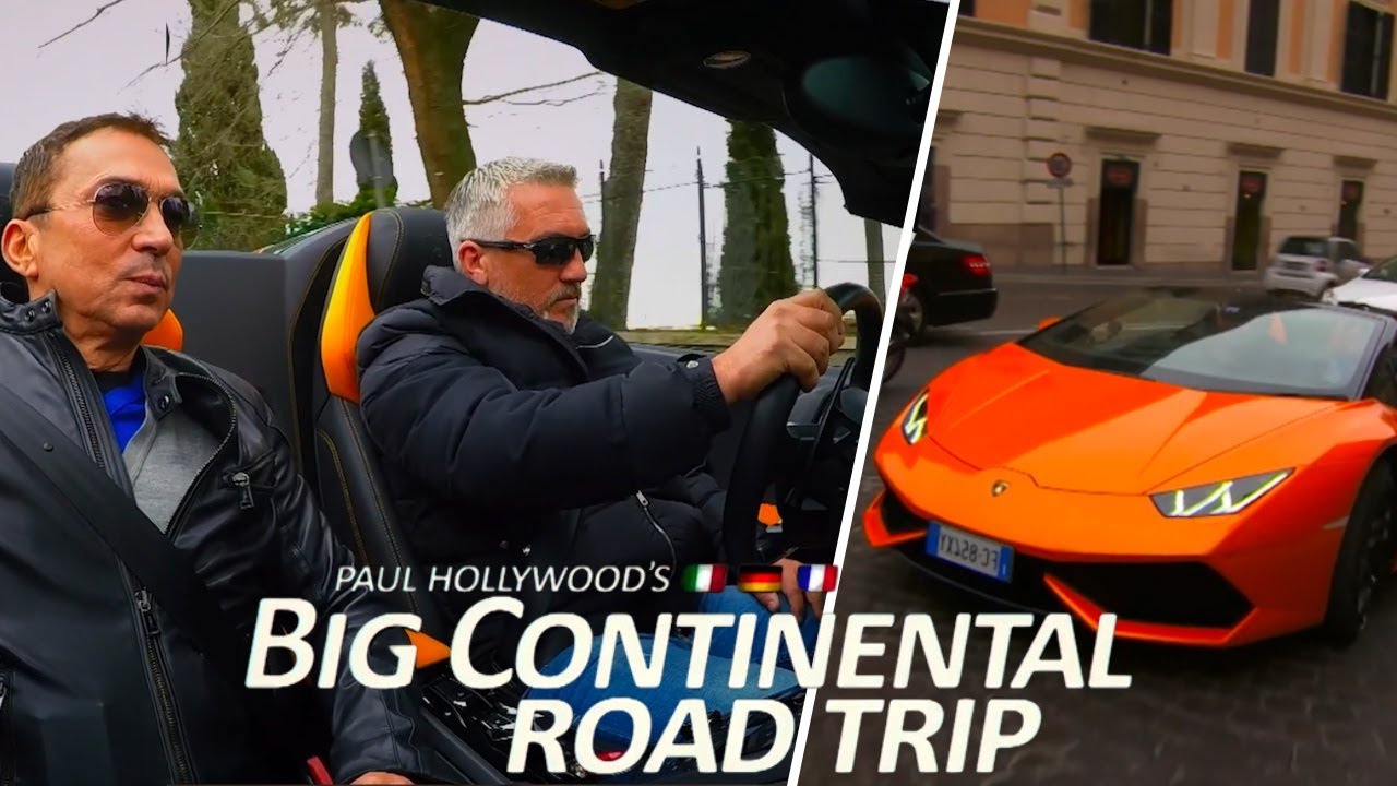 Italian road trip: Paul & Bruno in a Lamborghini Spider