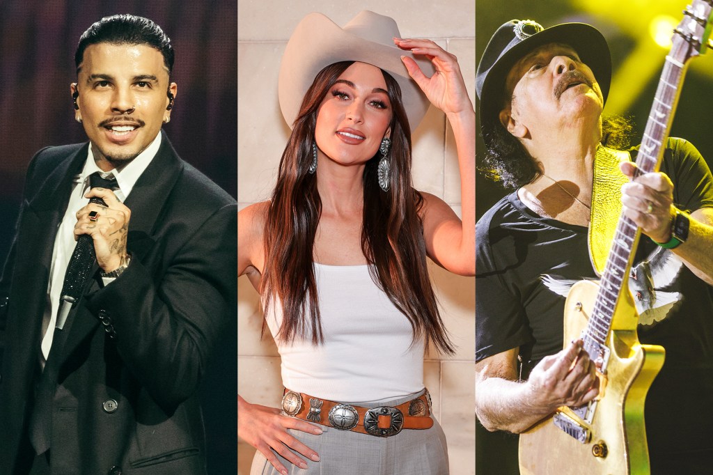 Rauw Alejandro, Kacey Musgraves, Carlos Santana Join 2025 Latin Grammys ...