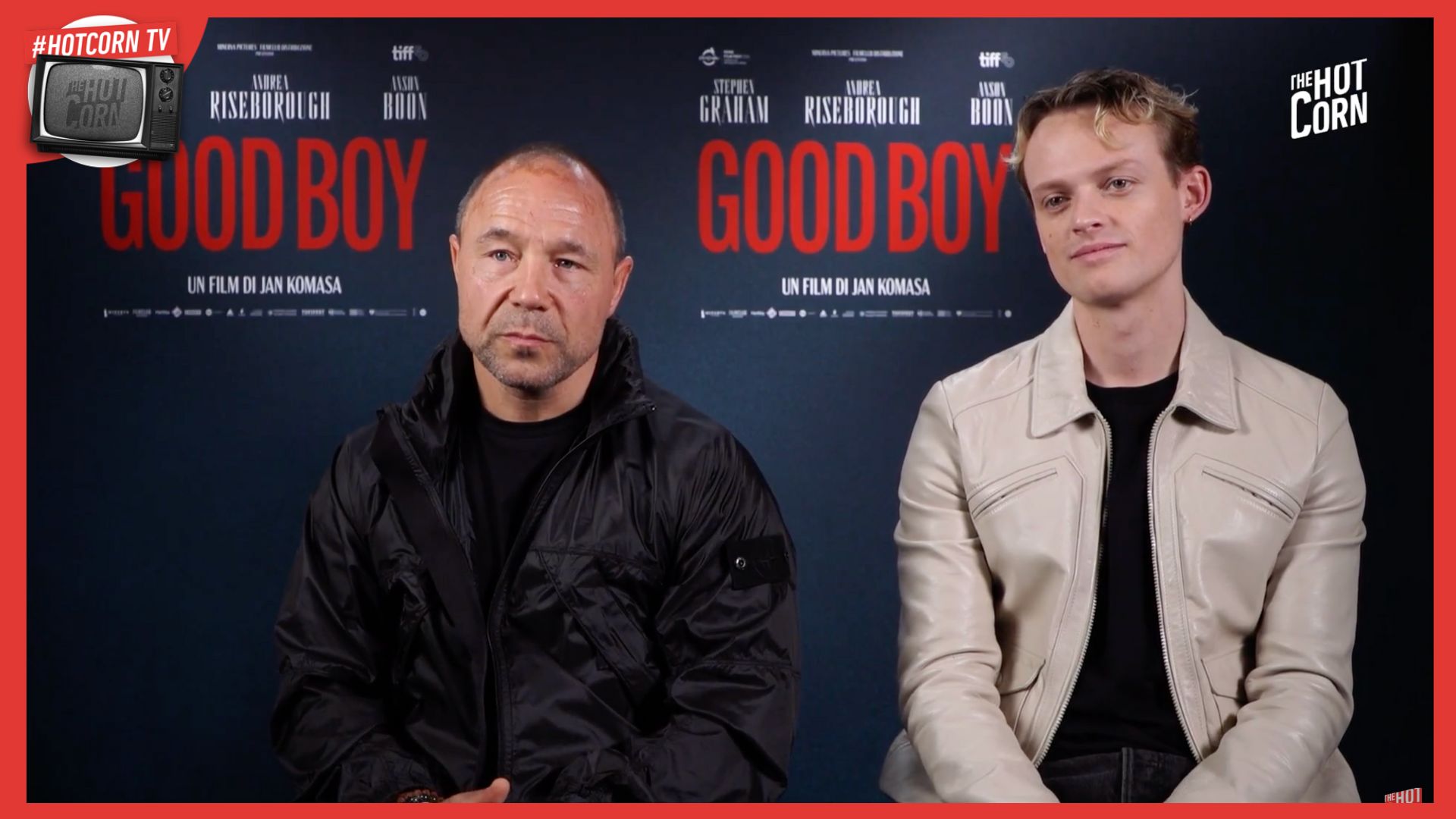 GOOD BOY | Intervista a Stephen Graham e Anson Boon alla Festa del ...