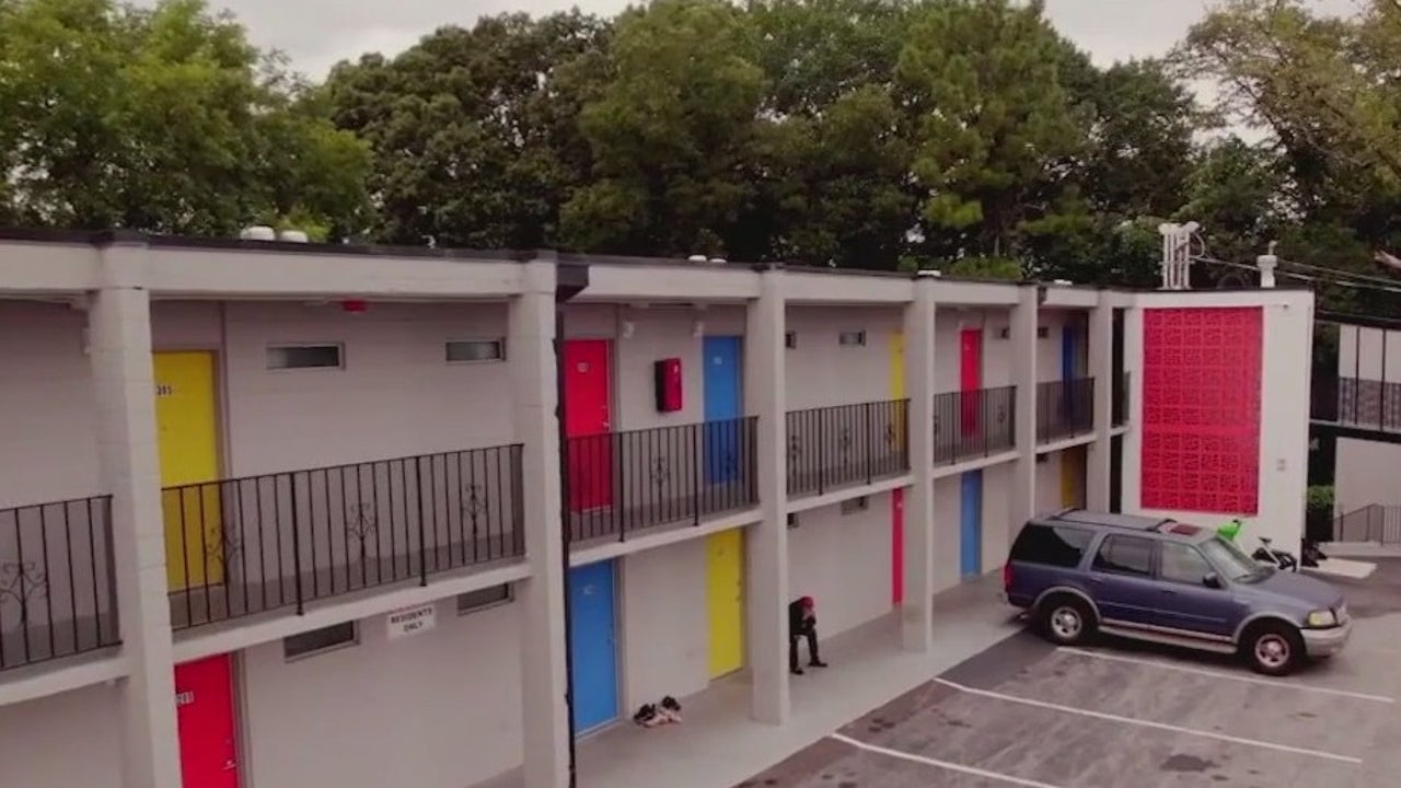 Motel transformed into affordable housing units near Atlanta Beltline