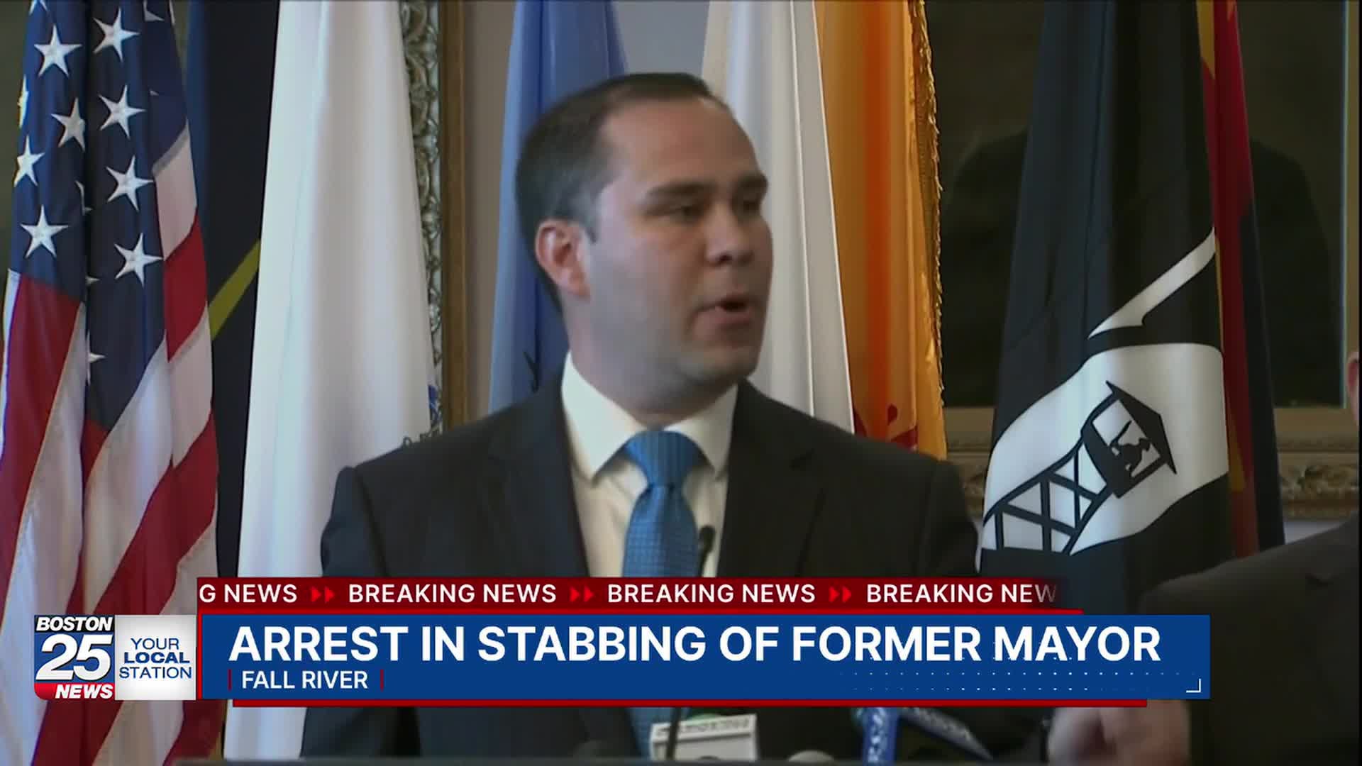 Person of interest arrested in connection with stabbing of former Fall ...