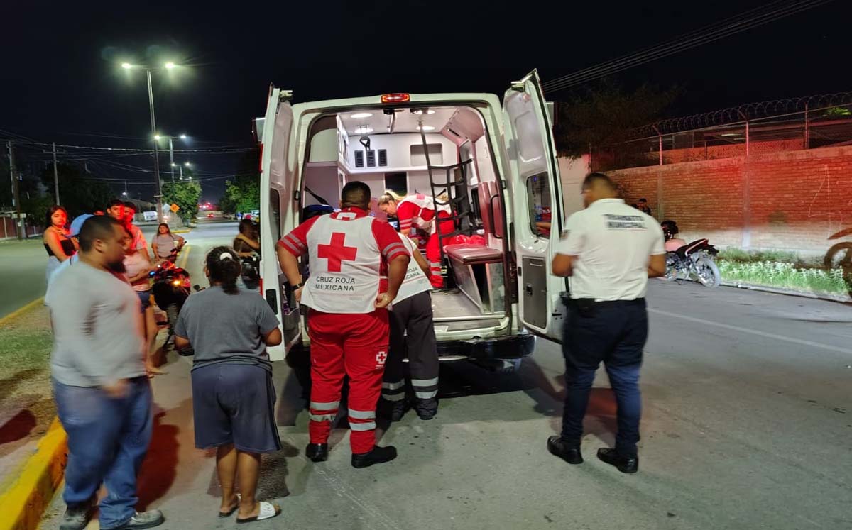 Motociclista resulta herido tras ser agredido con un block en Torreón