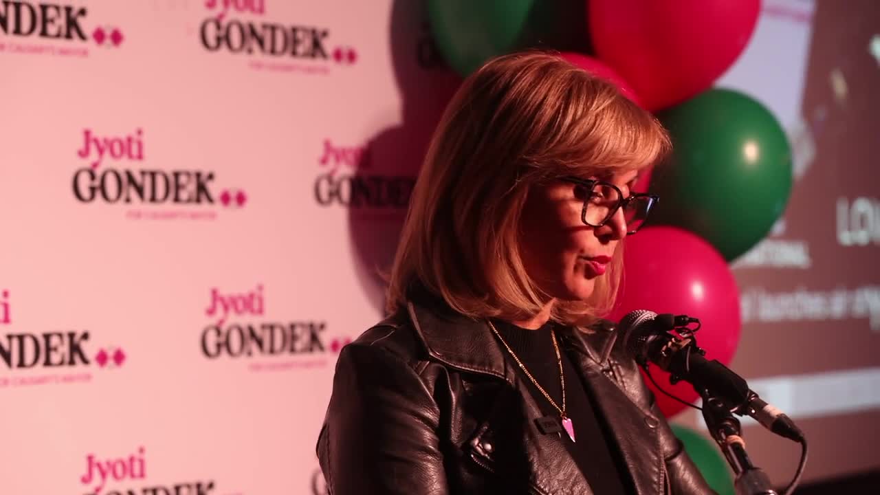 RAW: Jyoti Gondek concession speech