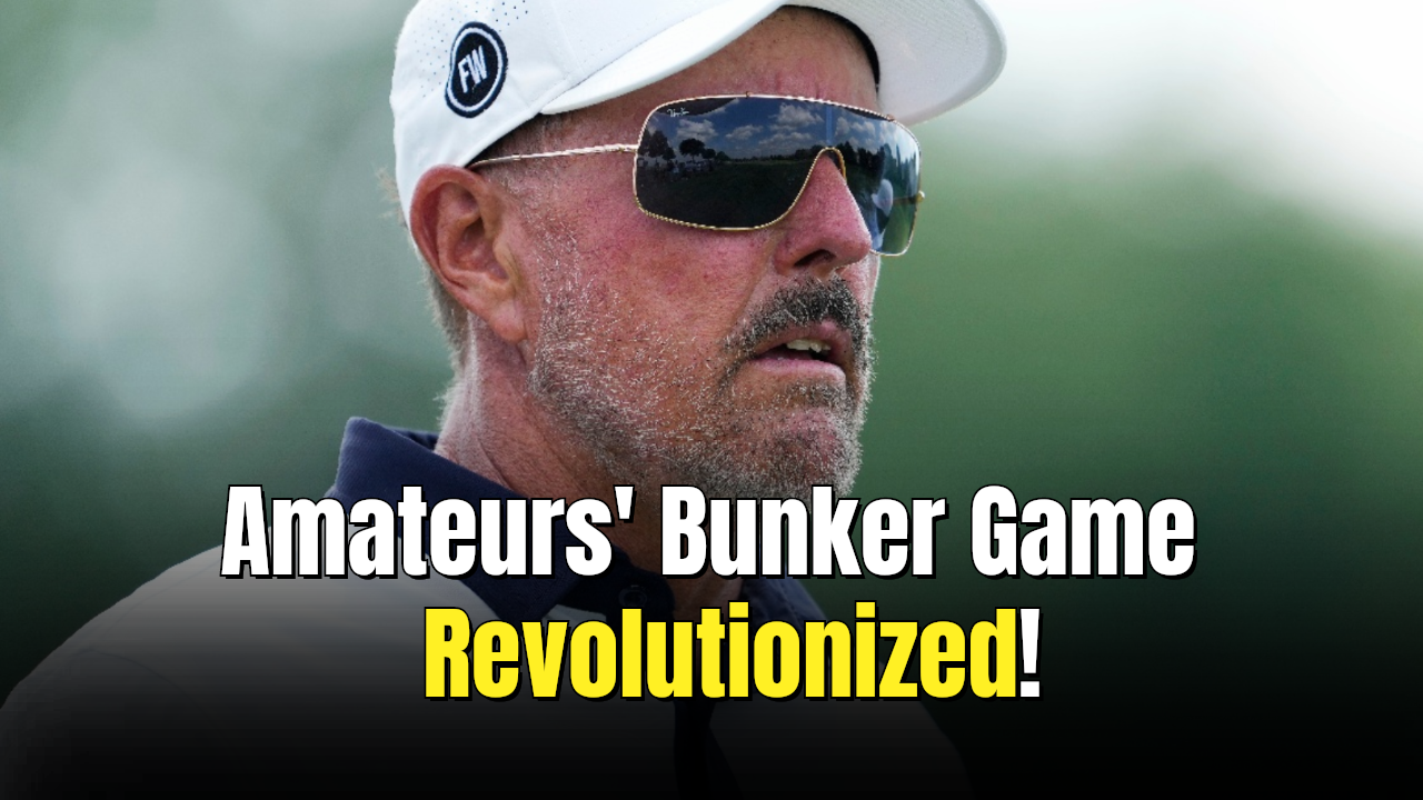 Phil Mickelson shares one key tip to help amateurs get out of bunkers ...