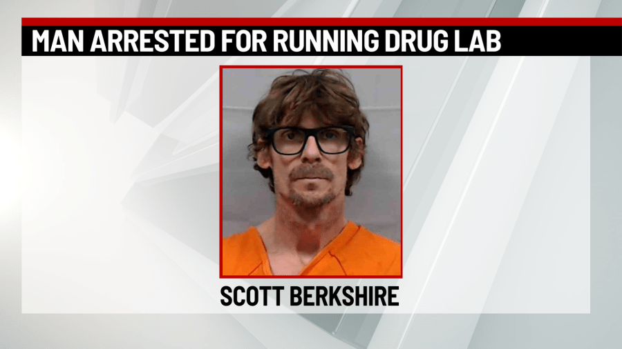 Man arrested for running drug lab in Summers County