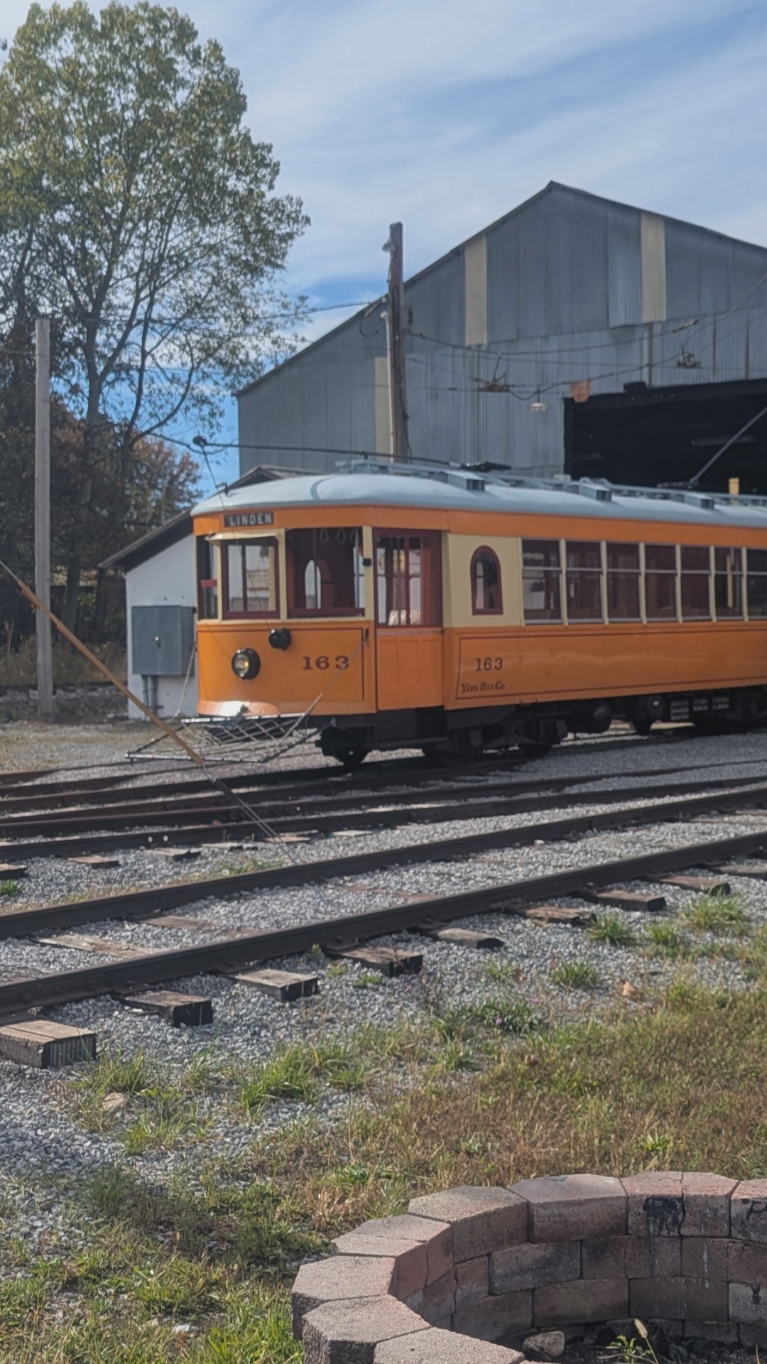 Rockhill Trolley Museum owns York City Car #163