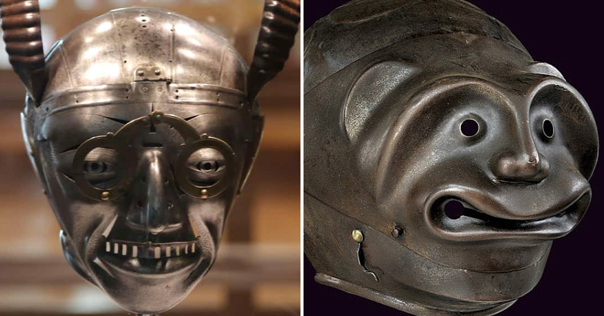 Weird Medieval Armor Primed to Scare the Peasants