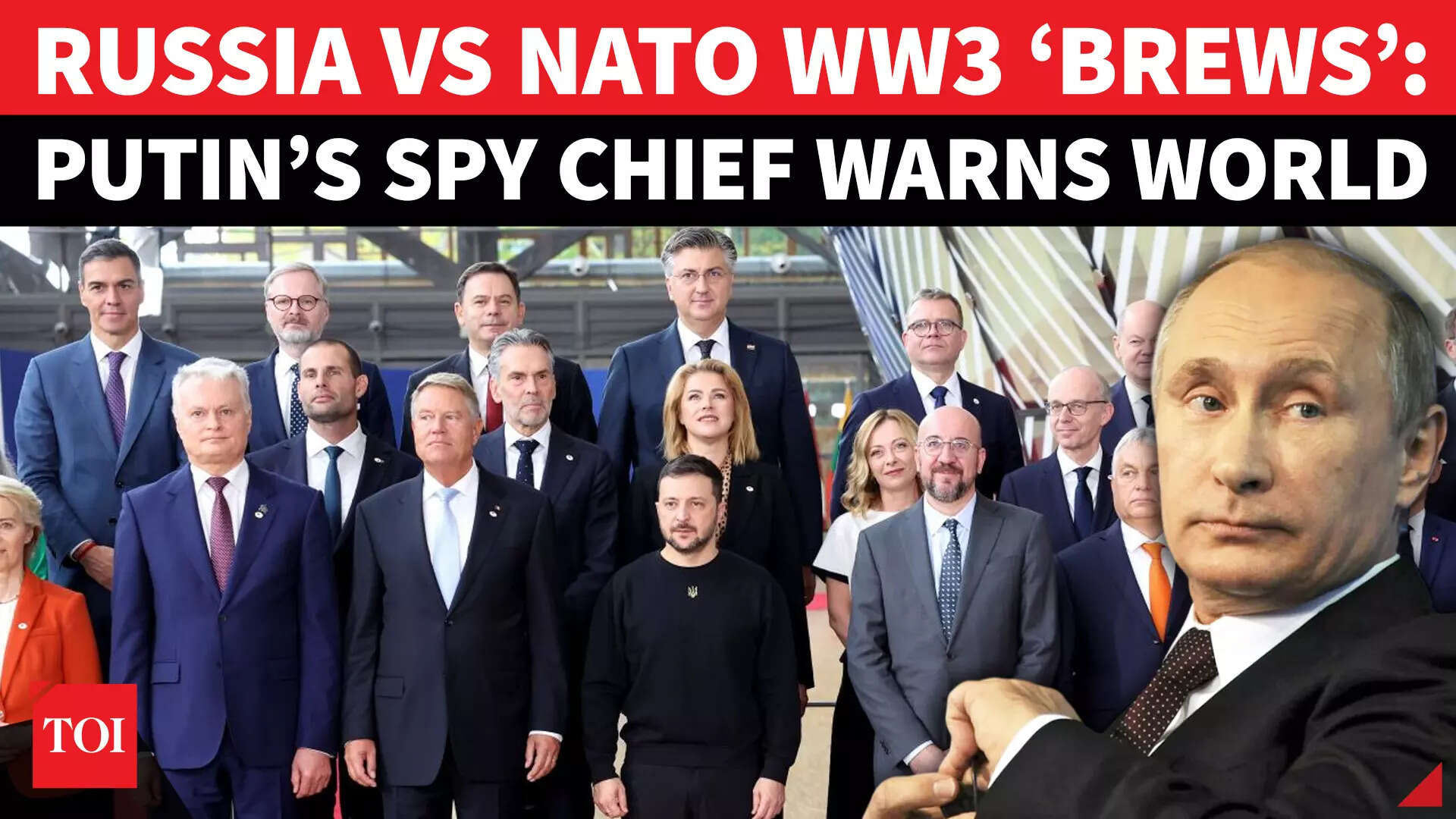 Russia’s Spy Chief Slams West Says Europe’s 'Russophobia', Military ...
