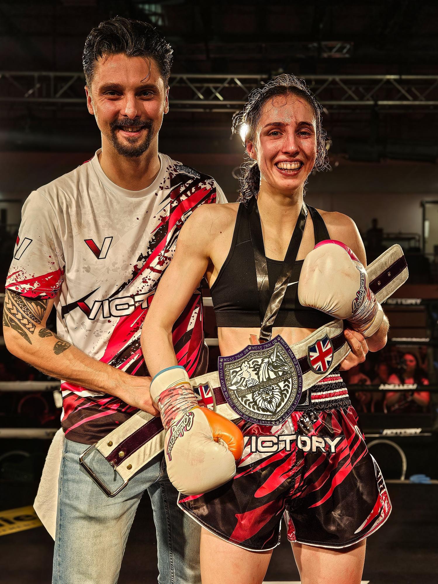 Edinburgh’s Emma Crowned British Muay Thai Champion