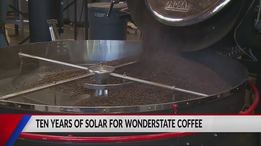 20 years of solar power for a coffee roastery in Viroqua and no signs ...