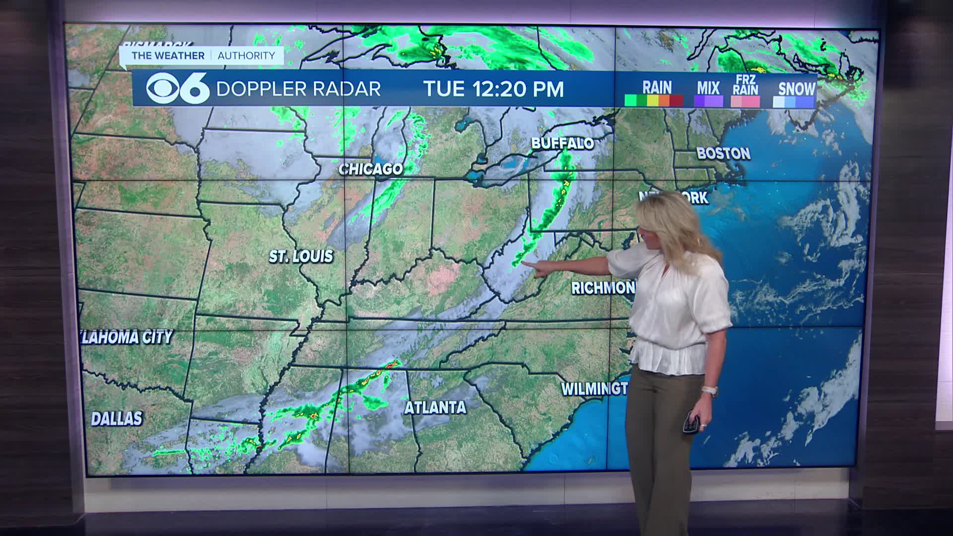 Sunny and warmer Tuesday in Virginia before midweek cooldown