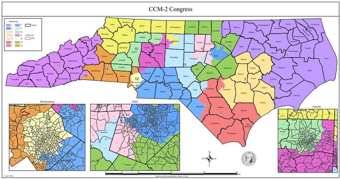 Federal judges appear skeptical of challenge to NC's new congressional map