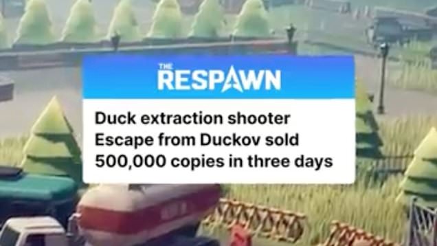 A duck-themed extraction shooter, Escape from Duckov, has sold over ...