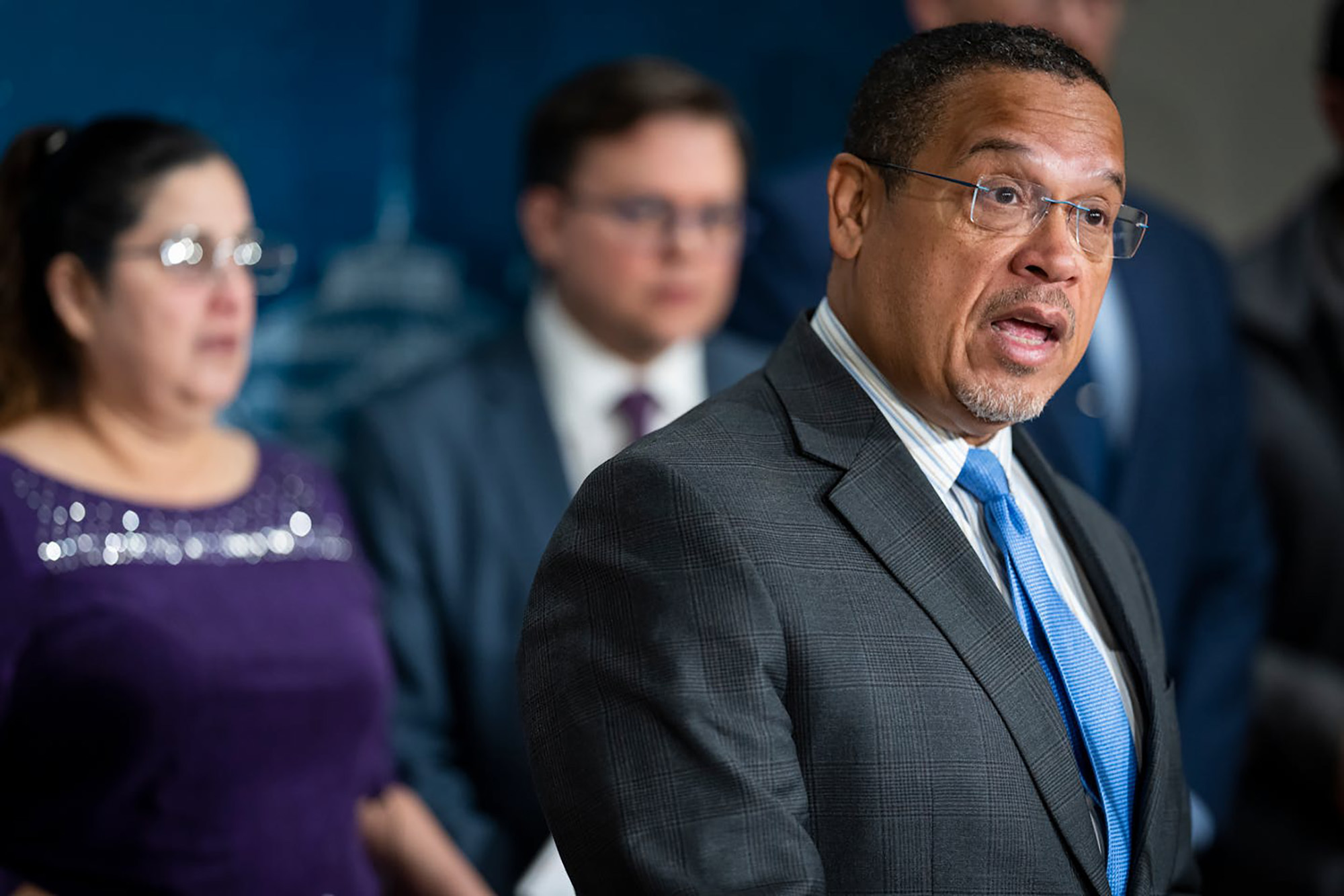 Minnesota Attorney General Keith Ellison launches campaign for third term
