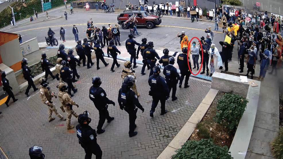 Portland woman charged for allegedly assaulting federal officer at ICE ...