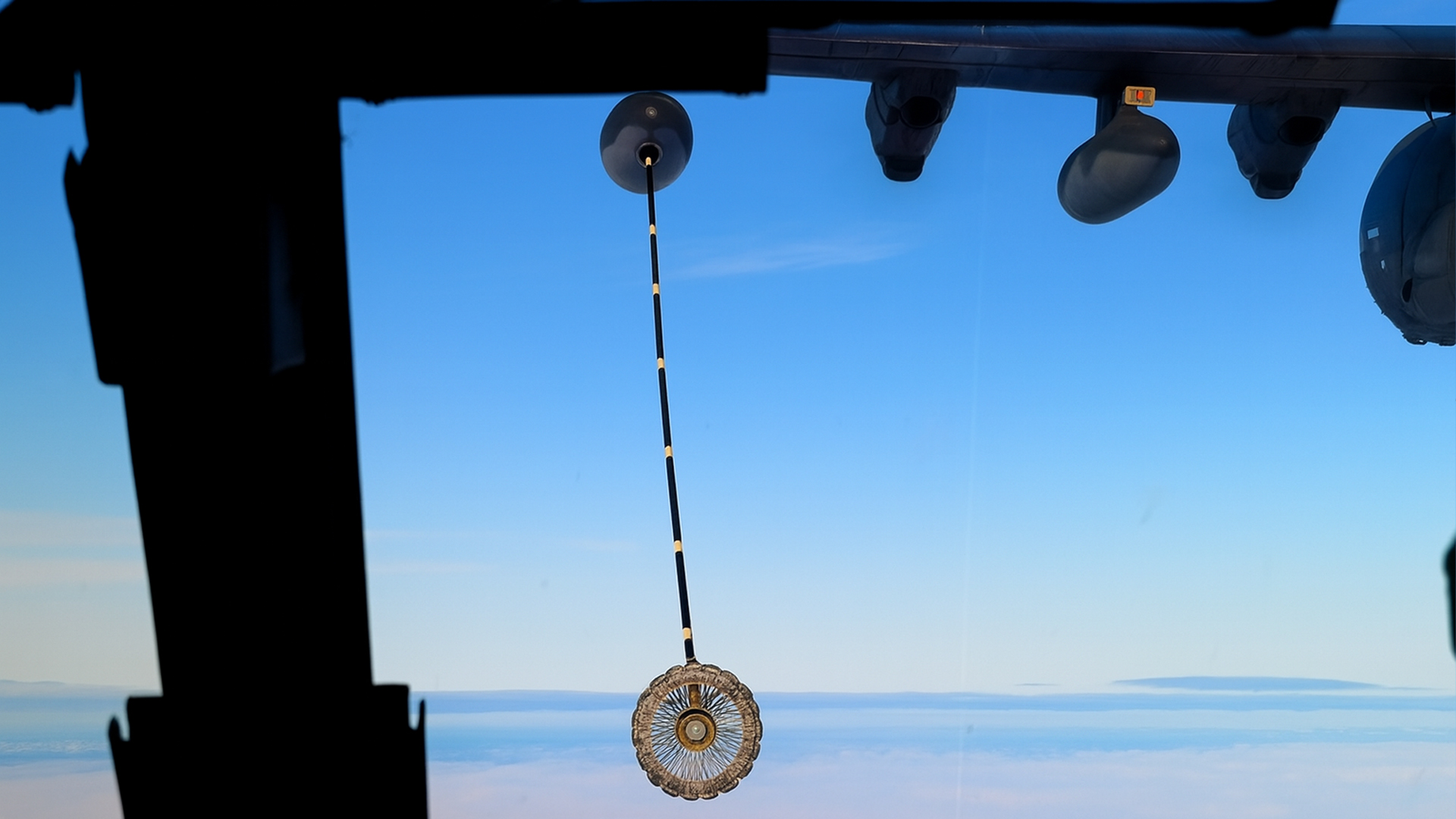 US Air Force and Nato Train Aerial Refueling
