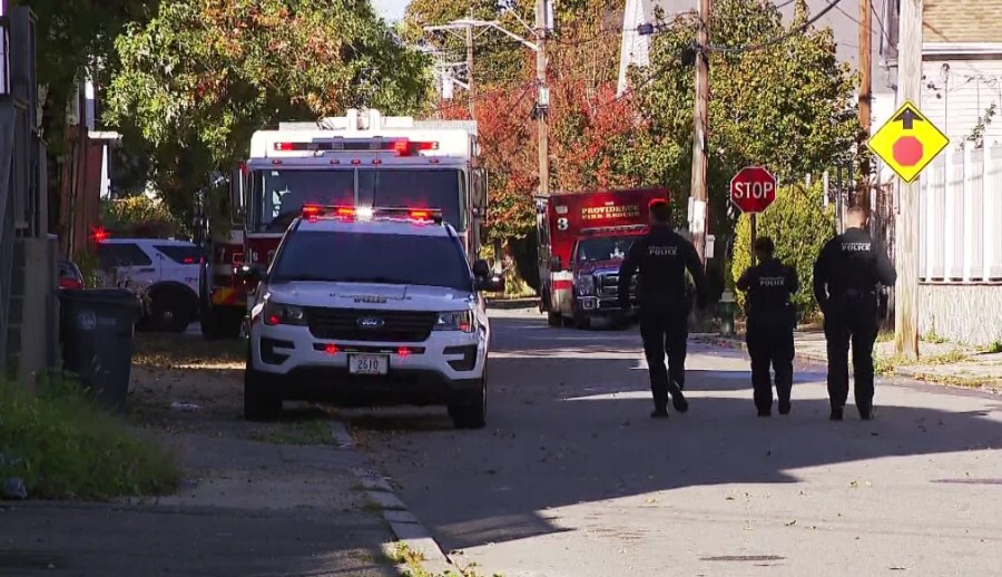 Trash compactor fire breaks out at Providence scrap metal company