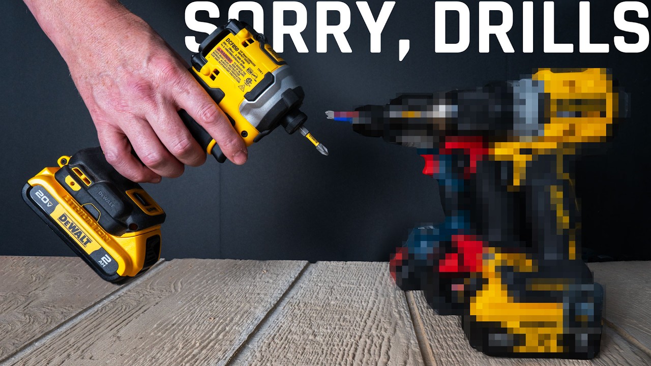 6 raisons d'utiliser un impact driver
