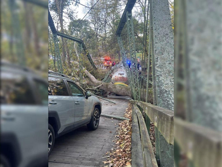 Small Bridge Collapses In Baltimore County: Firefighters