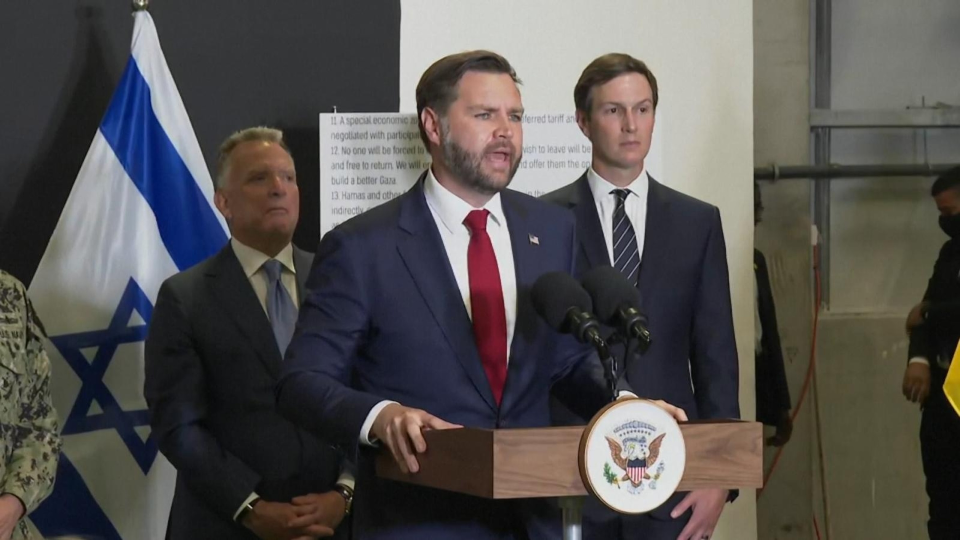 JD Vance, officials express optimism on Israel-Hamas ceasefire