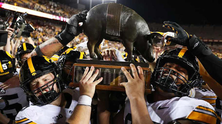 Iowa and Minnesota learned the time for the annual battle for the Floyd of Rosedale