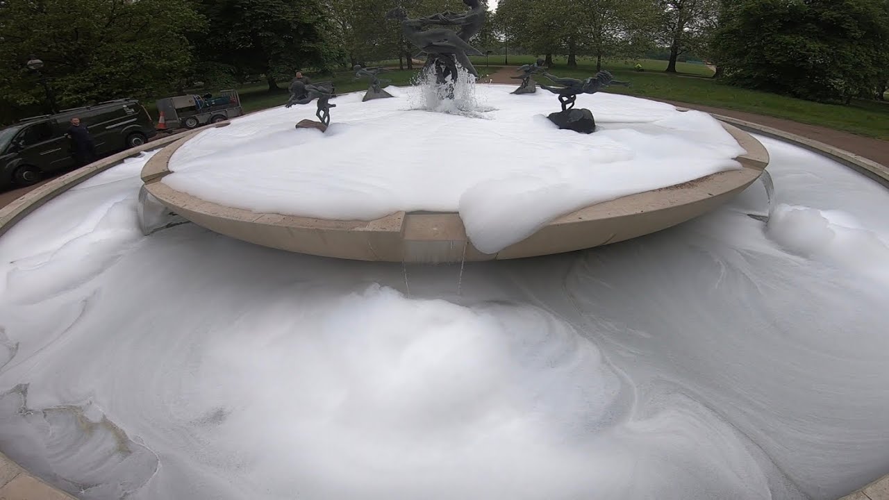 Creating London’s biggest bubble bath stunt