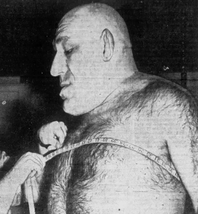 La historia del luchador francés Maurice Tillet