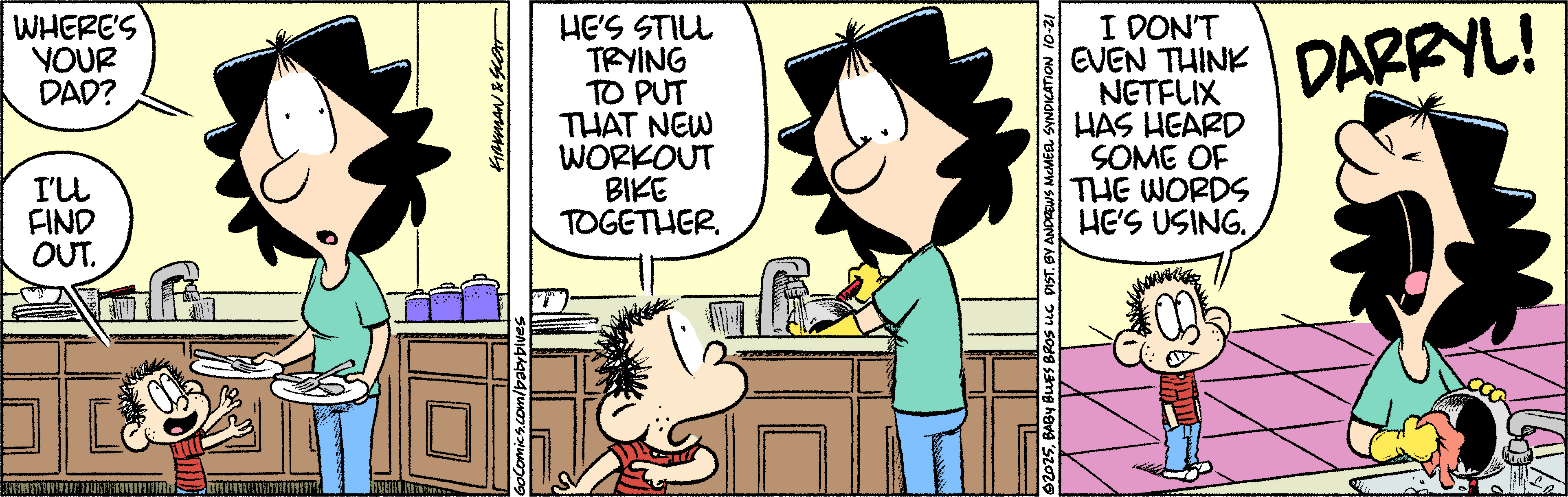 Baby Blues by Rick Kirkman and Jerry Scott