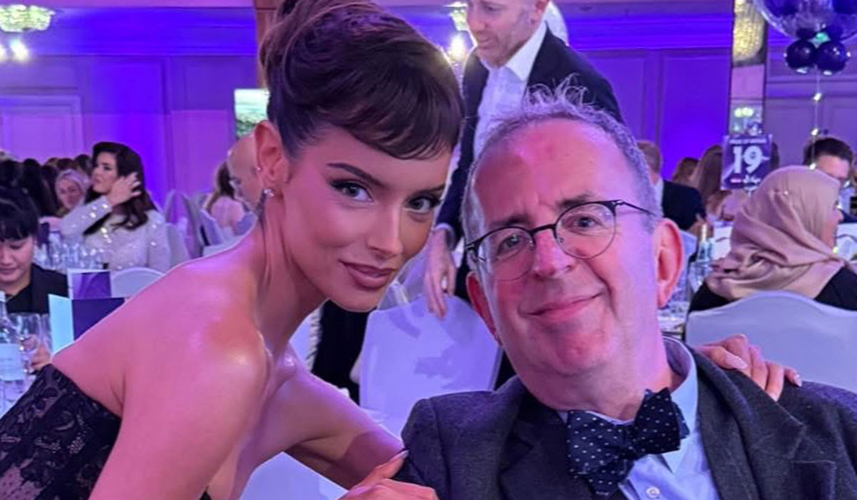 TV reunion of the year! Maura Higgins and pal Rev Richard Coles catch ...