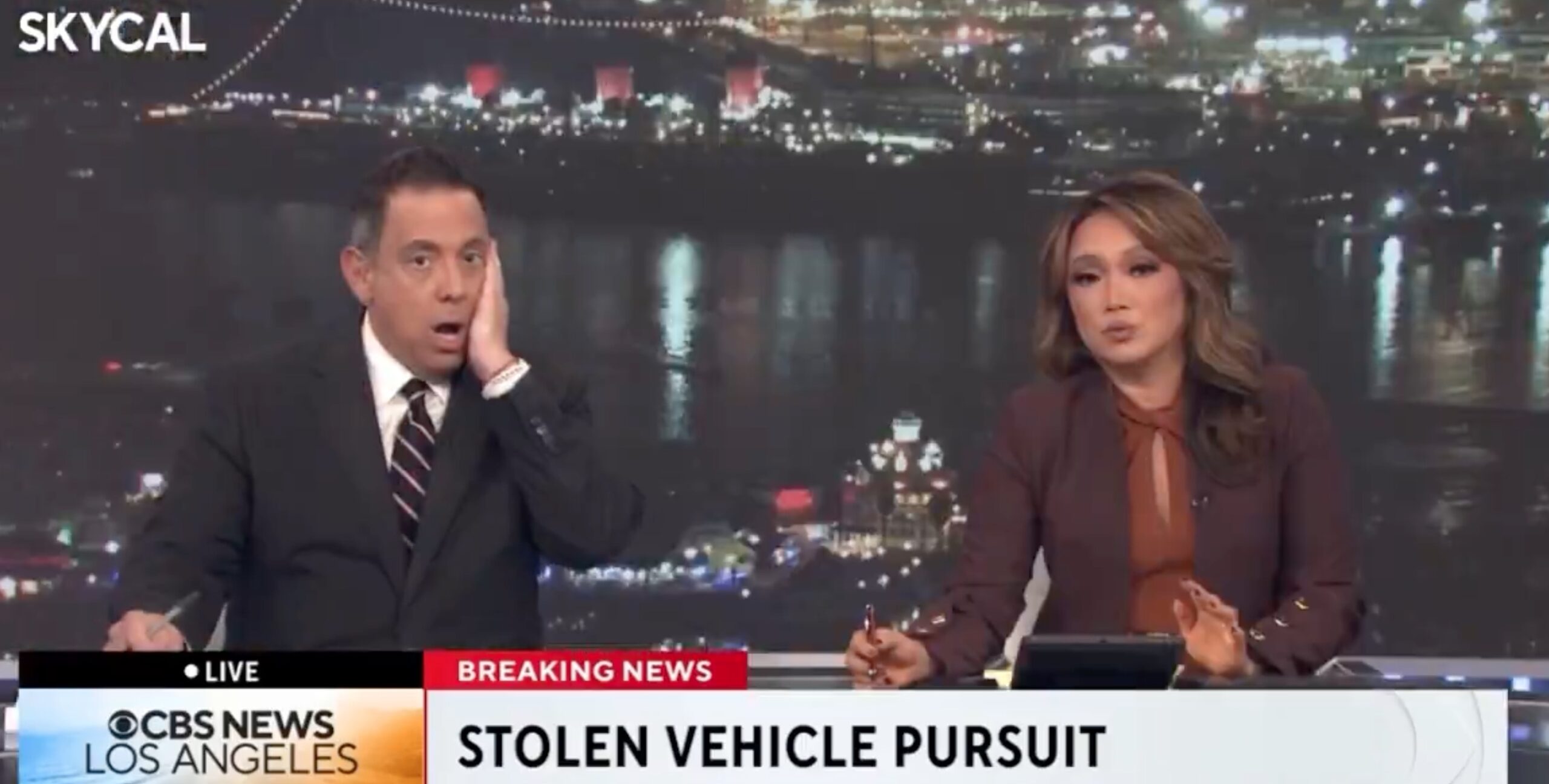 CBS LA Producers Scramble as Suspect Killed During Live Highway Police ...