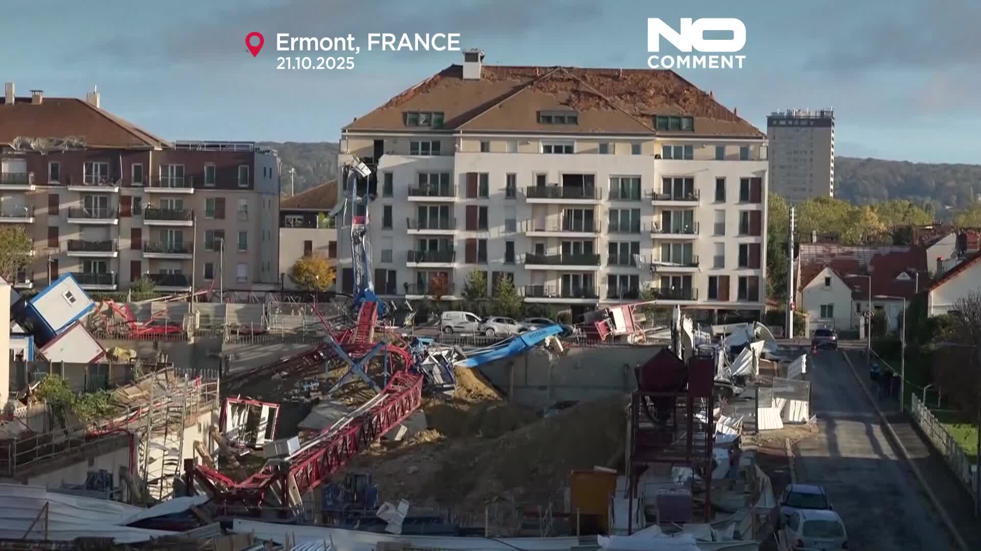 Storm wreaks havoc in Paris suburbs, leaving trail of destruction