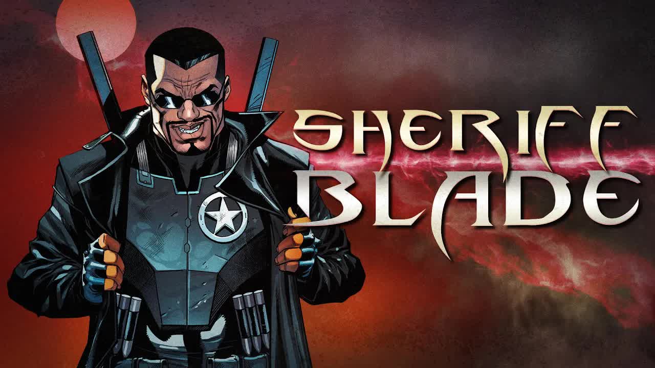 Sheriff Blade investigates the murder of Doctor Strange