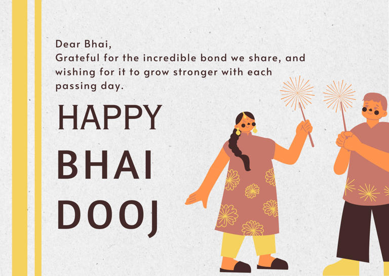 Happy Bhai Dooj 2025: 71+ wishes messages, images, Facebook and ...