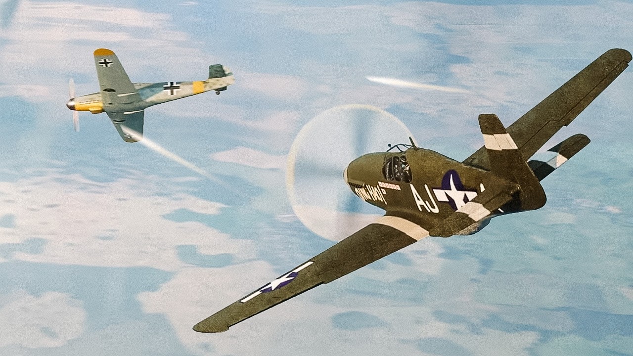How One American Pilot Took on a Nazi Squadron Alone