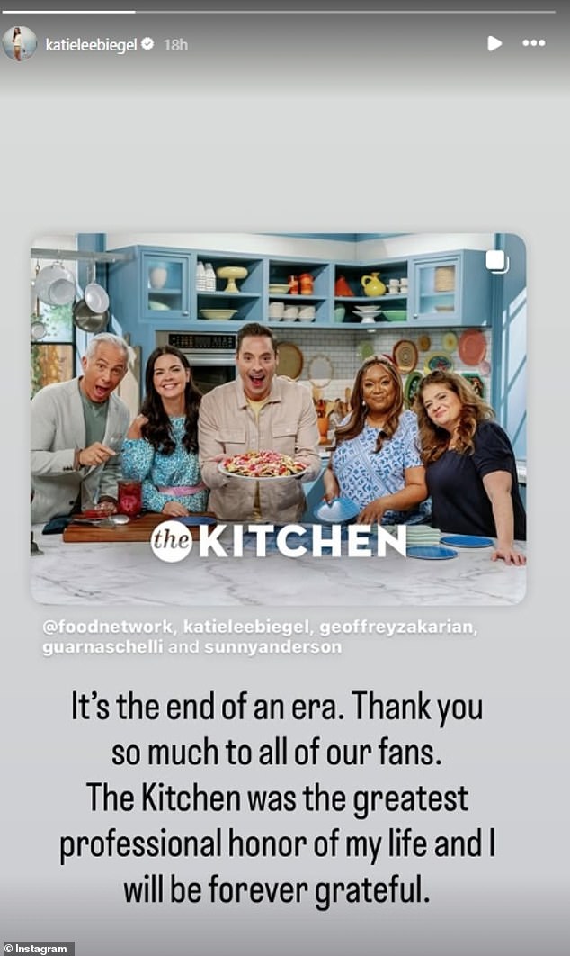 The Kitchen star breaks silence on shock cancellation as Food Network ...