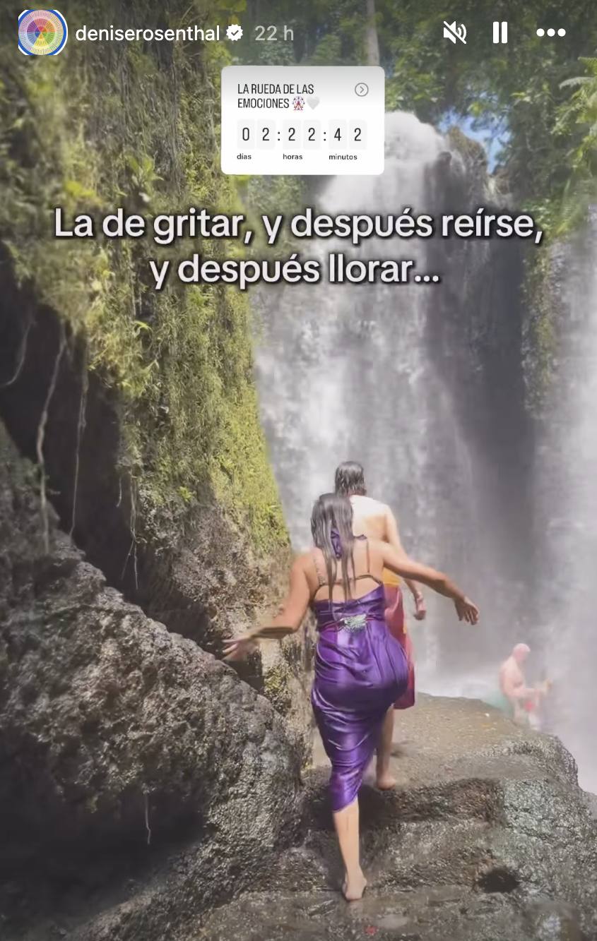 “Y después llorar”: Denise Rosenthal da anuncio justo cuando su ex ...
