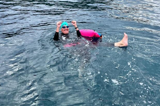 Clare raises £10k for sports centre after epic Montenegro 'ultra' swim