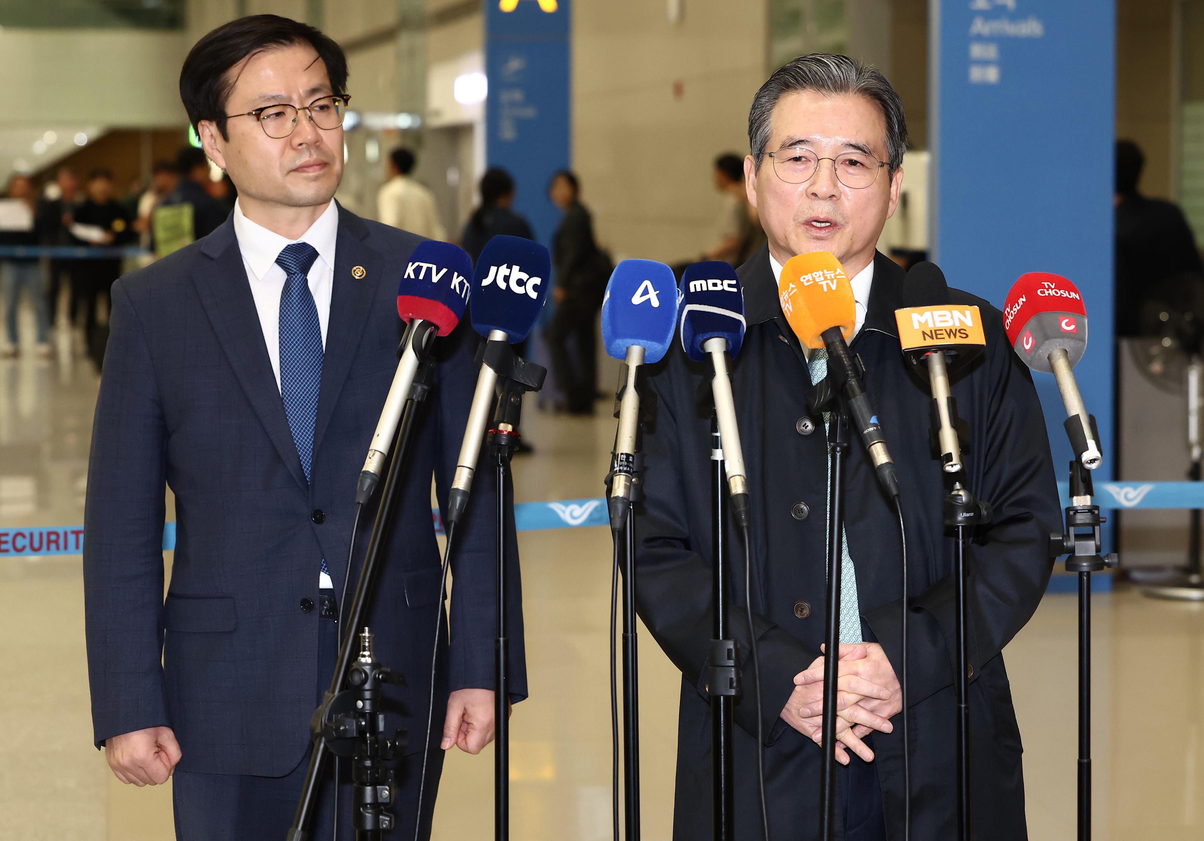 Kim Yong-beom, Kim Jung-kwan Revisit U.S. for Tariff Talks