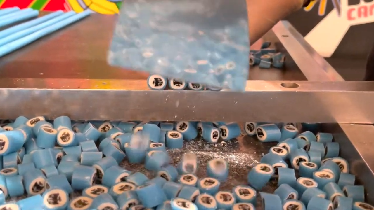 Satisfying brand logo candy art taken to the next level