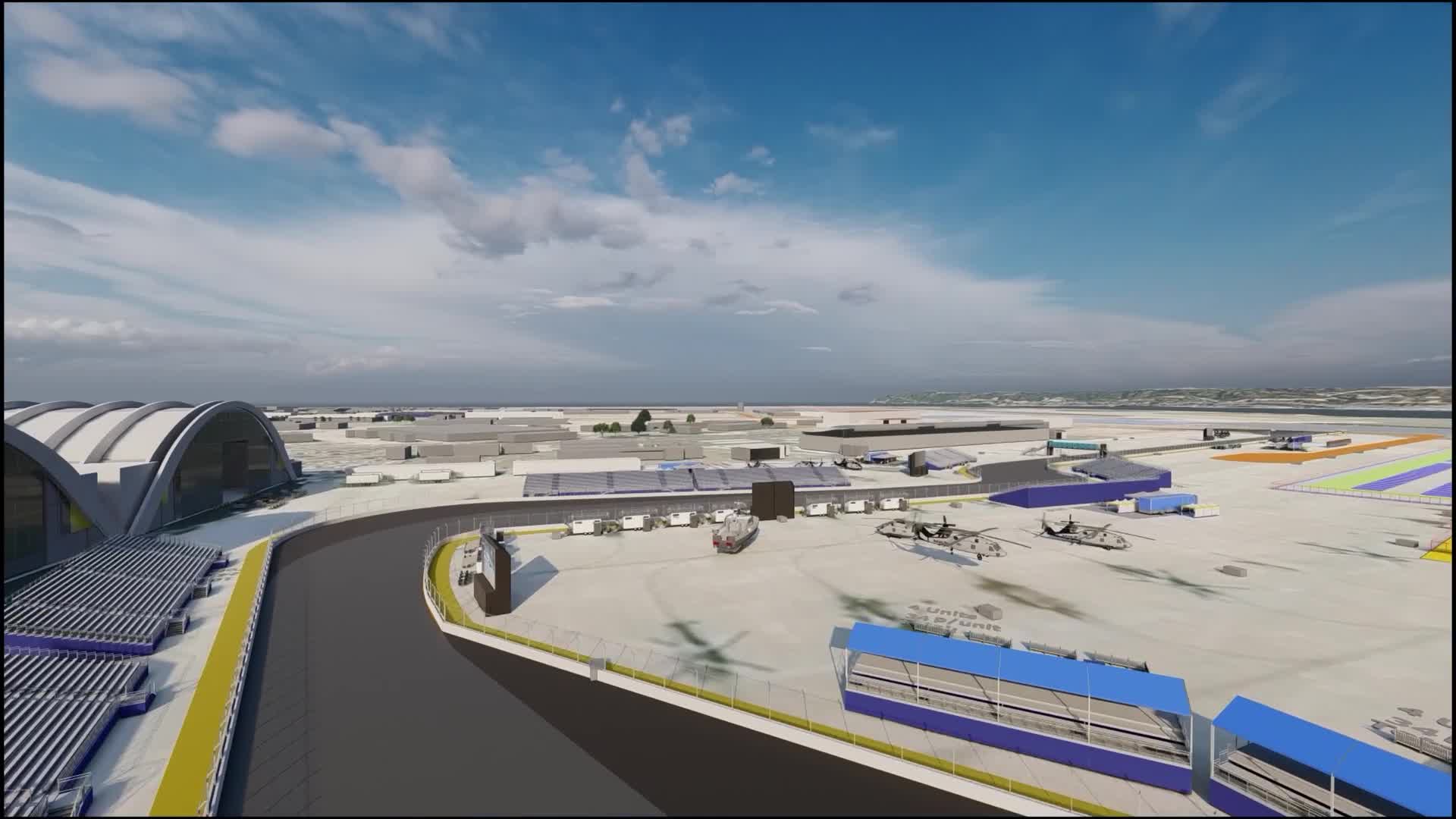 Access granted: Layout for 2026 race at Naval Base Coronado revealed